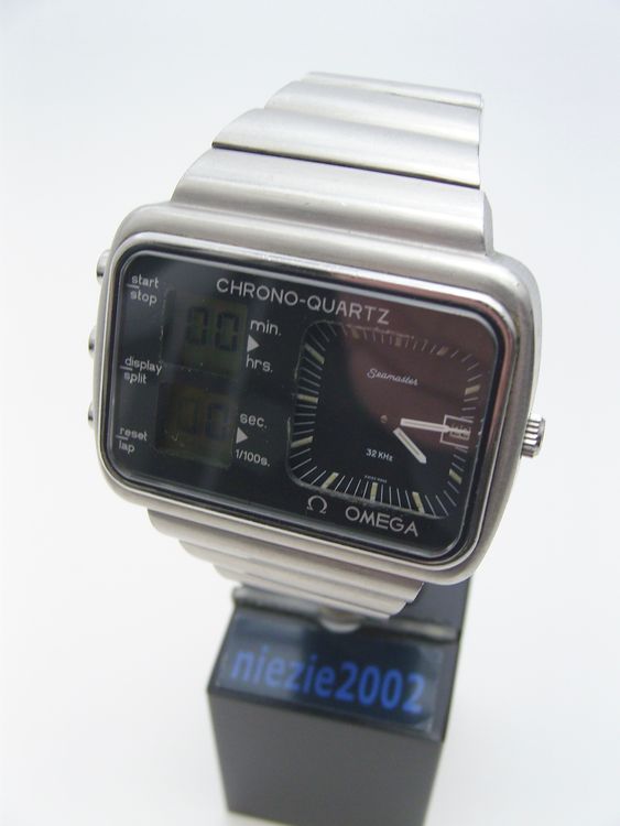 Tolle OMEGA Chrono-Quartz, Albatros 1976 Montreal Kal. 1611 (Gebraucht ...