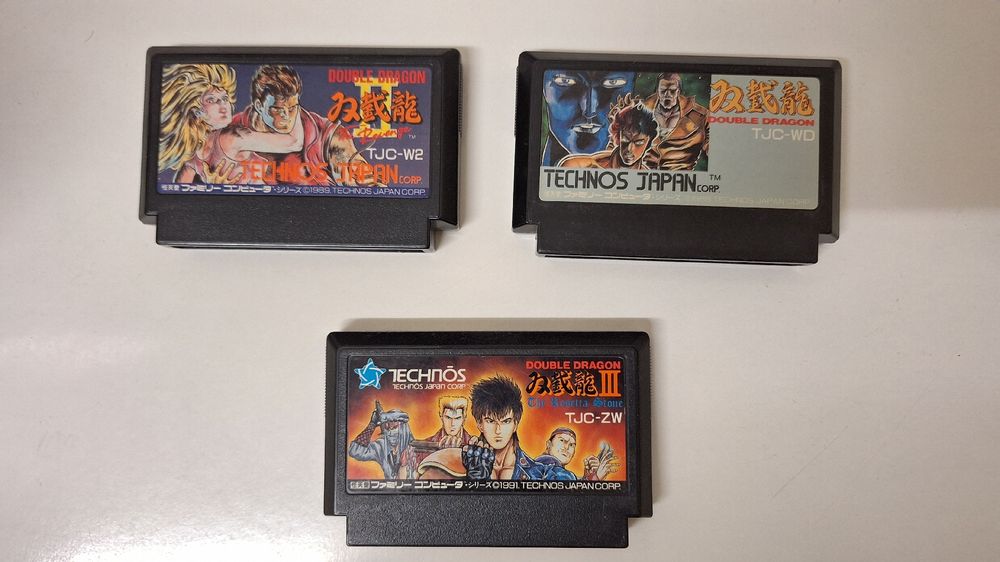 Double Dragon 1+2+3 - Nintendo Famicom (Japan) - Kult Games (Gebraucht ...