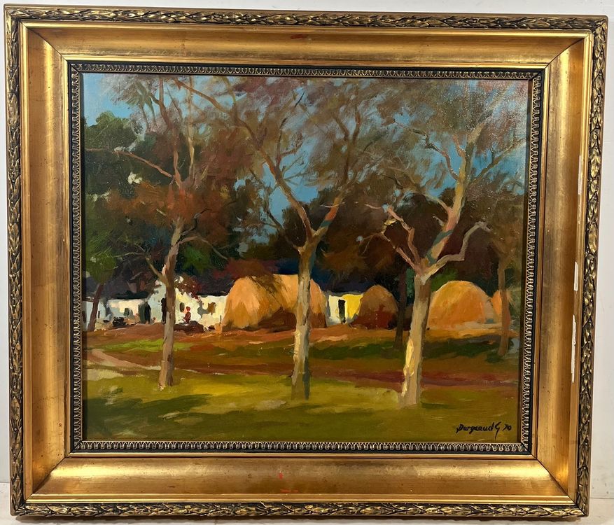 Georges Borgeaud (1914-1998) Grosse Ölgemälde (Gebraucht) in Root für ...