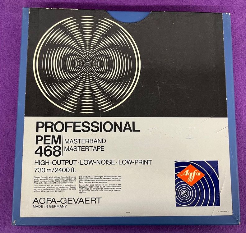 Agfa Masterband PEM 468 1 Zoll | Kaufen auf Ricardo