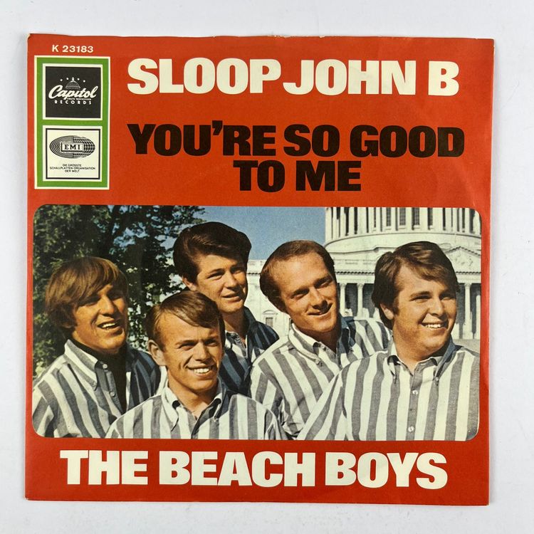 Single 7'' Vinyl, Beach Boys, Sloop John B, Capitol (Gebraucht) in Wald ZH für CHF 5 – mit ...