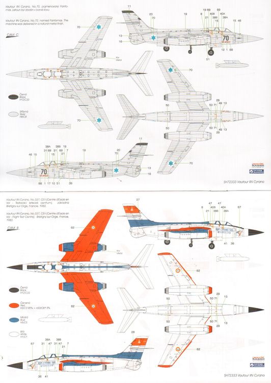 1/72 Vautour IIN Cyrano Radar Special Hobby 72333 (Neu und ...