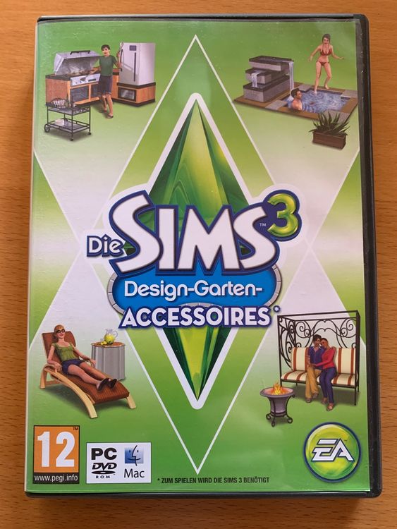 Die Sims 3 Design-Garten-Accessoires Erweiterungspack für PC (Gebraucht ...