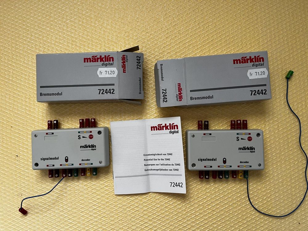 Märklin digital 72442 Bremsmodule (Neu (gemäss Beschreibung)) in Schinznach-Dorf für CHF 85 ...
