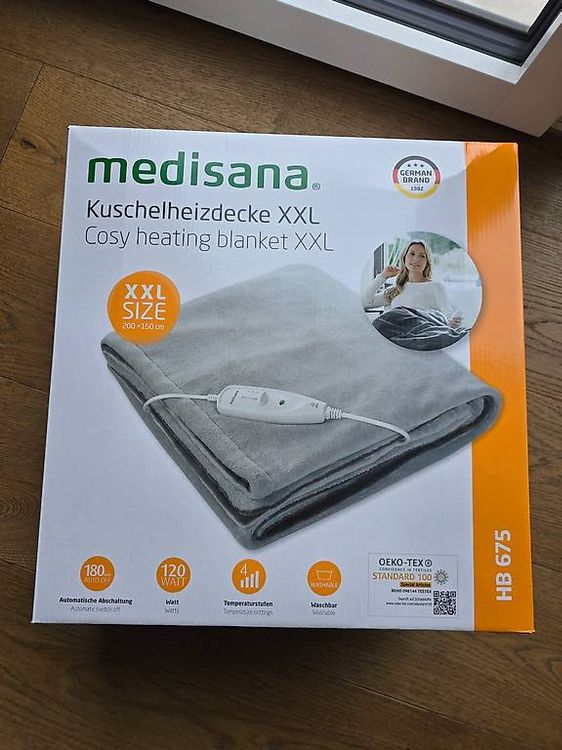 Medisana Heizdecke Blinkt Rot