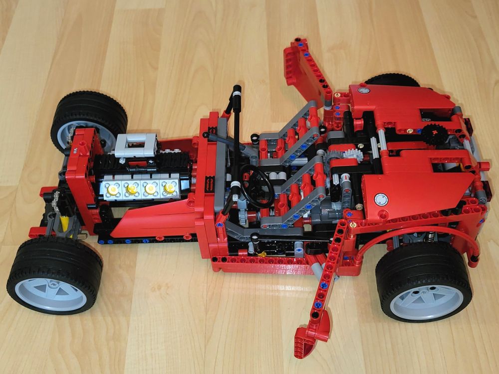 Lego Technic #8070 Super-Car oder Hot-Rod 2-Bauarten möglich (Gebraucht ...