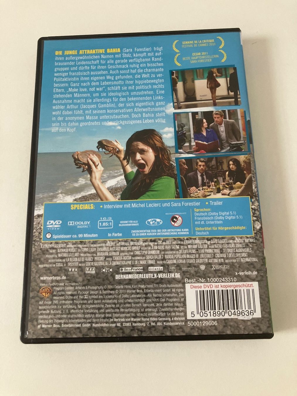 Der Name der Leute (DVD) Sara Forestier, Jacques Gamblin (Gebraucht) in ...