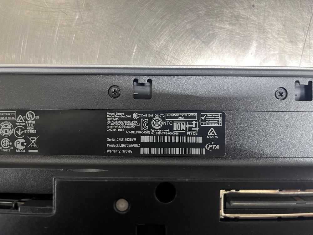 HP Laptop Elite Book Workstation 8760w mit Simkarte Einschub (Gebraucht ...