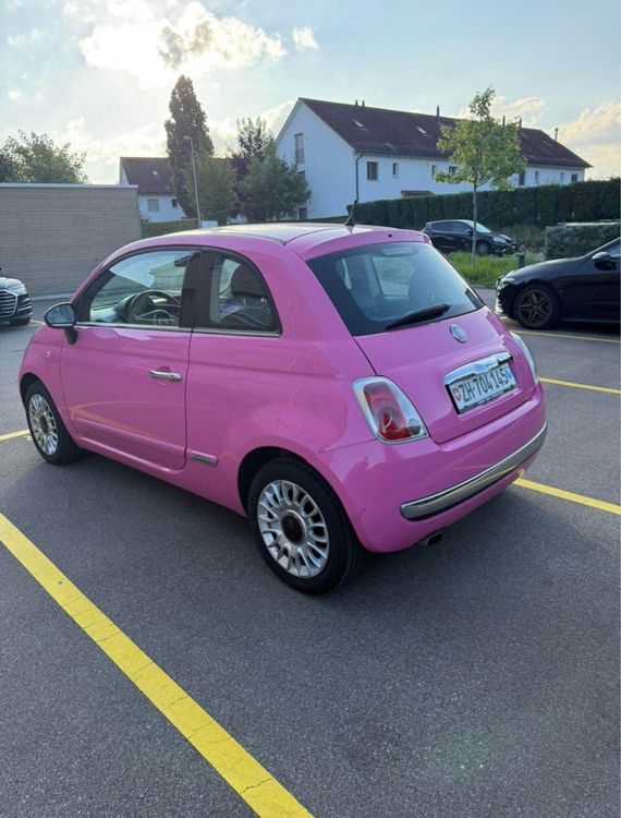 Fiat 500 Barbie Edition, Pink, mit Panoramadach! Preis vhb. (Gebraucht ...