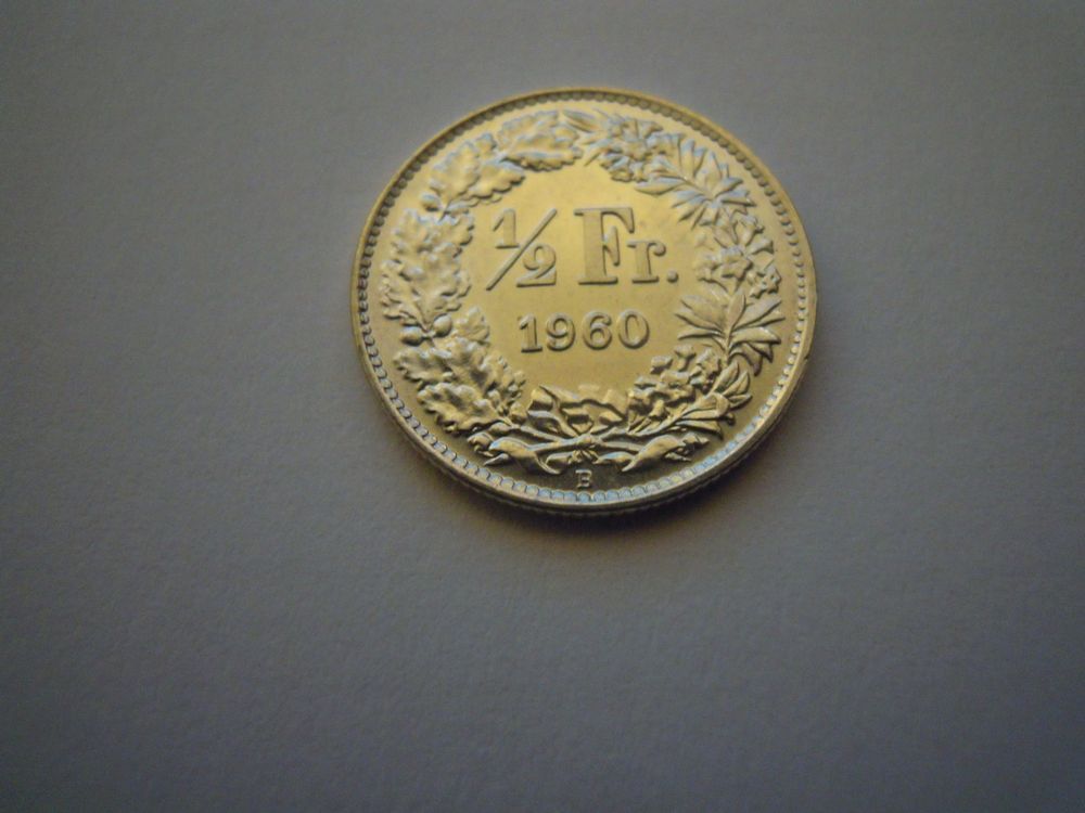 50 Rp. 1960 unz/stgl (Neu (gemäss Beschreibung)) in Kriegstetten für CHF 1.75 – mit Lieferung ...