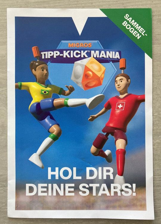 10 Tipp-Kick Mania Stickers (Gebraucht) in Niederönz für CHF 5 – mit ...