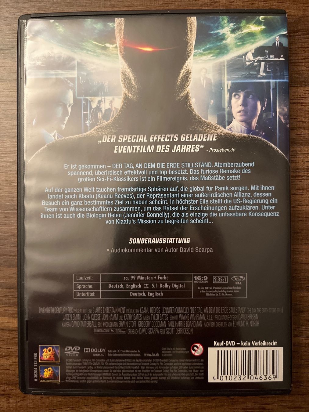 Der Tag, an dem die Erde Still Stand (2008) DVD 📀 (Neu (gemäss Beschreibung)) in Sierre für CHF ...