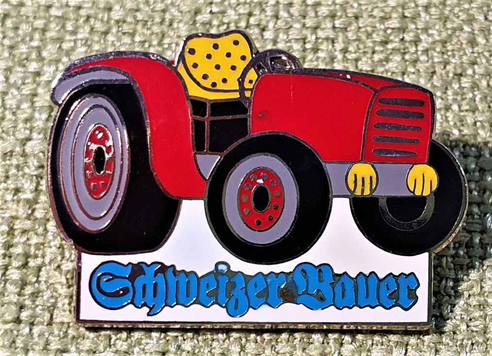 O292 - Pin Traktor Schweizer Bauer (Gebraucht) in Reinach BL für CHF 2 ...