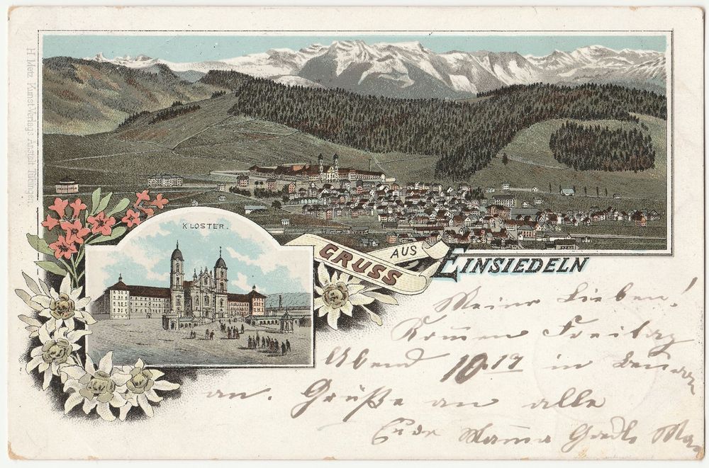 Gruss aus Einsiedeln - (1896) | Kaufen auf Ricardo
