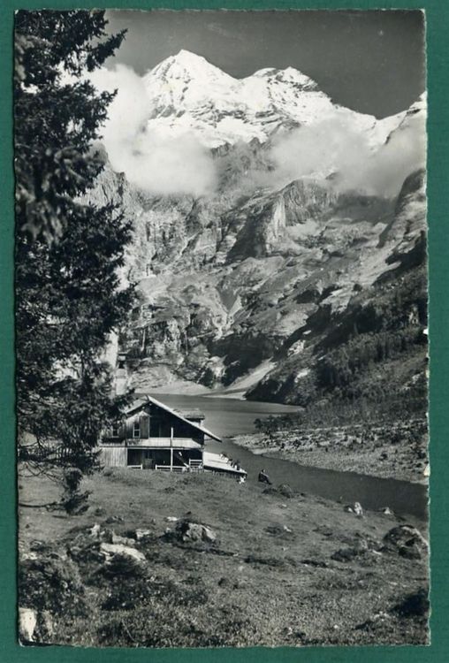 Oeschinensee mit Blüemlisalp, 1949 (Gebraucht) in Sargans für CHF 1 – mit Lieferung auf Ricardo ...