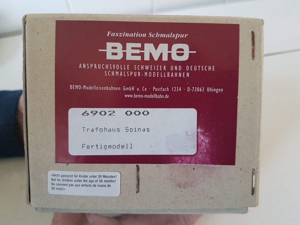 BEMO Poste de transformation Spinas (Neu und originalverpackt) in Bellevue für CHF 55 – mit ...