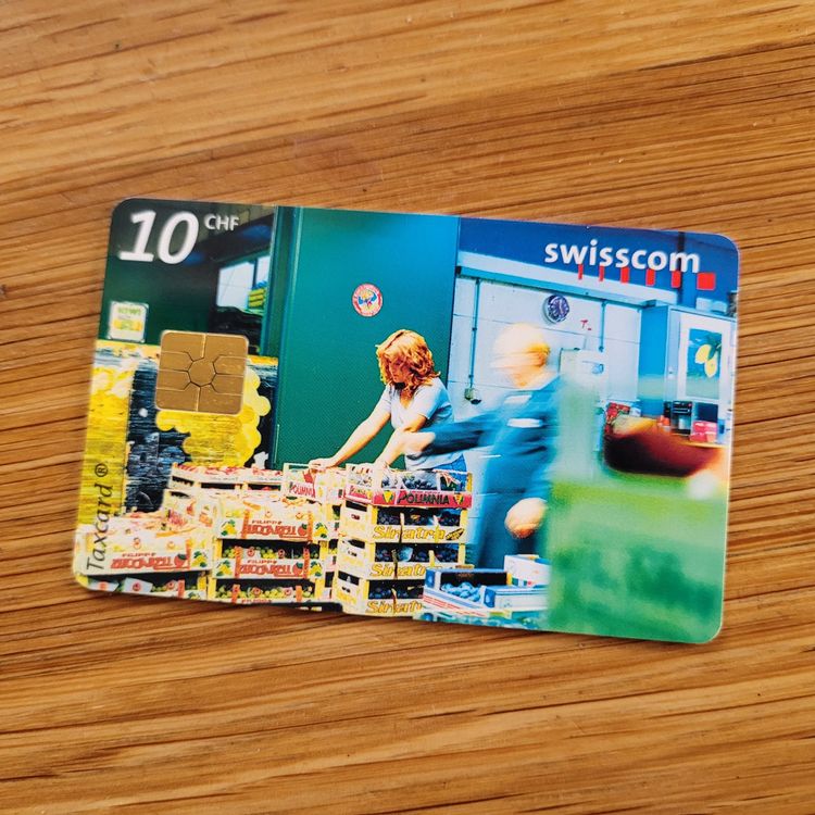 Carte Téléphonique Tax Card Swisscom (Gebraucht) in Biel/Bienne für CHF ...