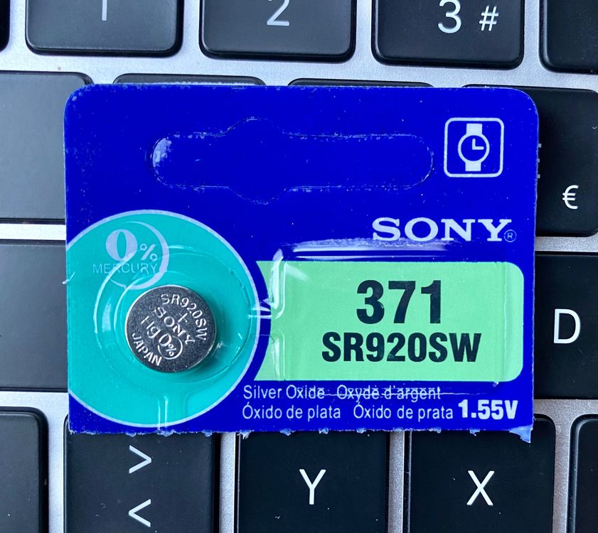 Sony SR920SW 1.55 V knopfbatterie (Neu und originalverpackt) in Chur ...