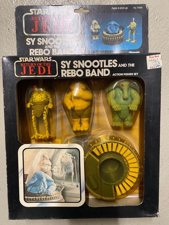 Vintage Kenner Star Wars Sy Snoodles & Max Rebo Band 1983 (Neu und ...