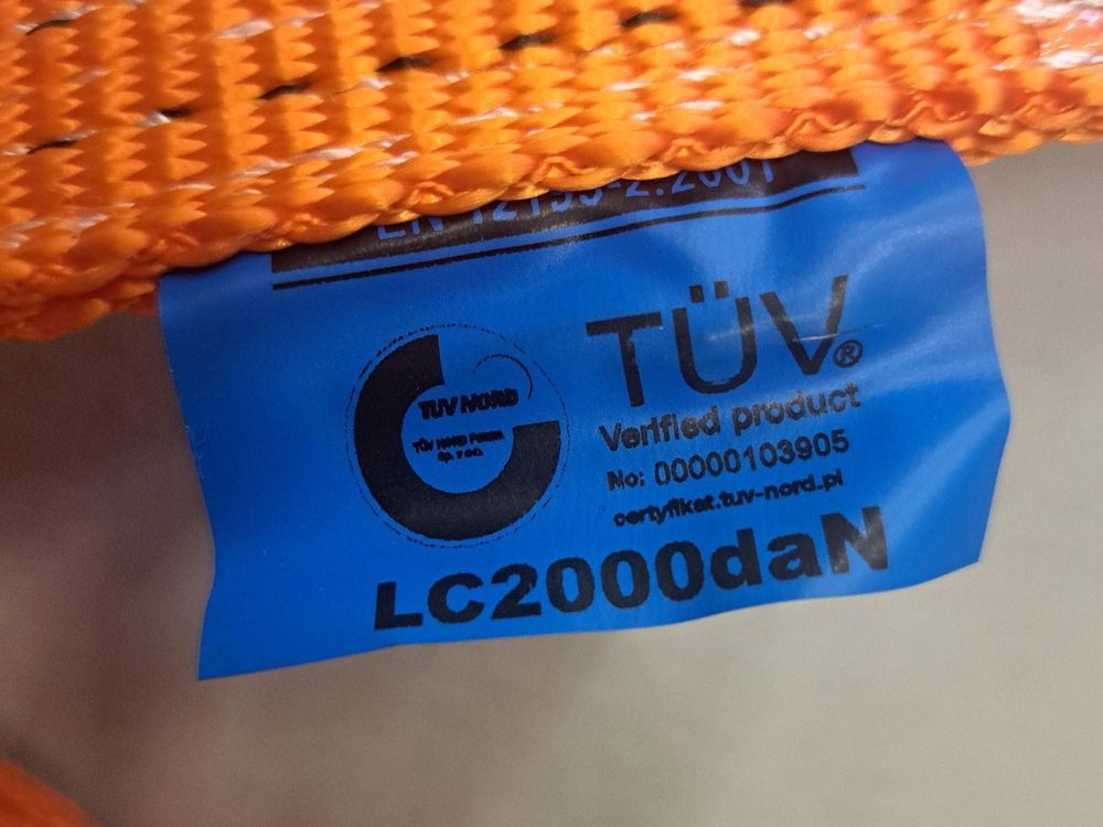 Spannset Orange 3.4m LC 2500daN (Neu und originalverpackt) in Alpnach ...