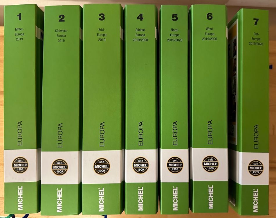 Michel EUROPA BAND 1 - 7 komplett 2019/2020 kaum benutzt (Gebraucht) in ...
