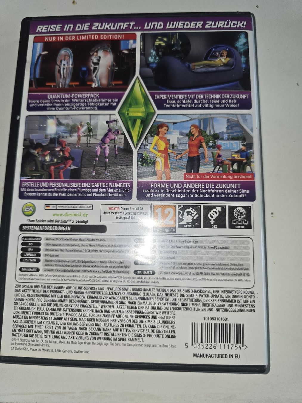 Die Sims 3: Into the Future - PC Spiel, Top Zustand! (Gebraucht) in ...