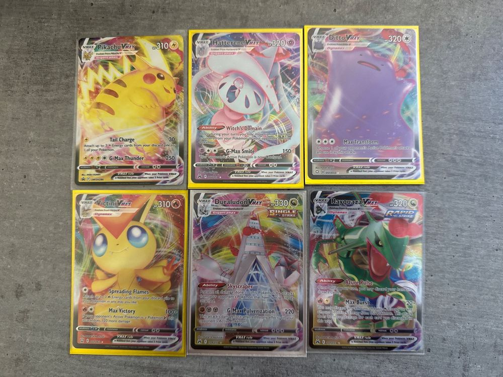 VMAX Bundle diverse Sets Pokémon | Kaufen auf Ricardo