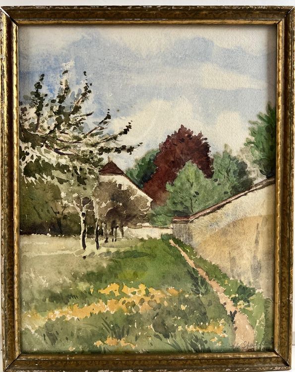 Landschaft Aquarell Signiert. | Kaufen auf Ricardo