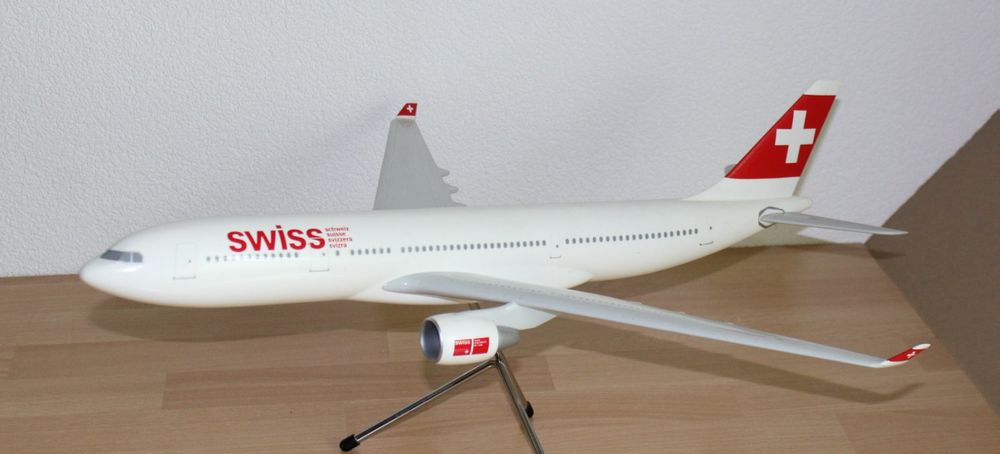 Swiss Flugzeug gross von Space Models / Boeing ? | Kaufen auf Ricardo