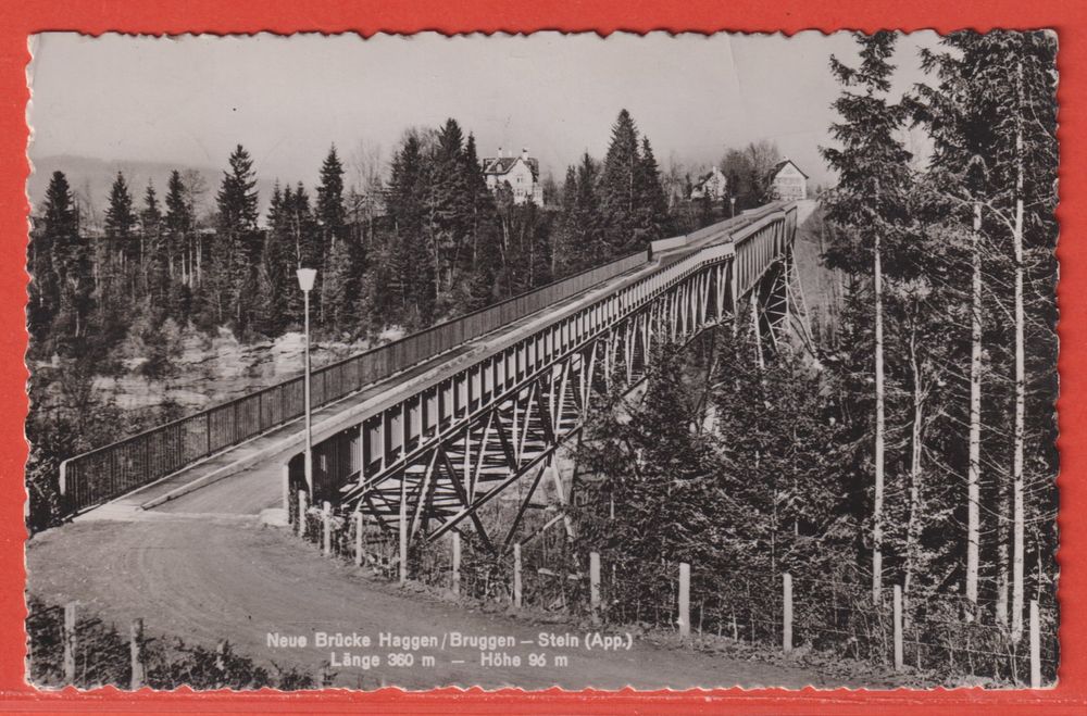 1942 Neue Brücke Haggen / Bruggen - Stein (Gebraucht) in Sarmenstorf für CHF 5 – mit Lieferung ...