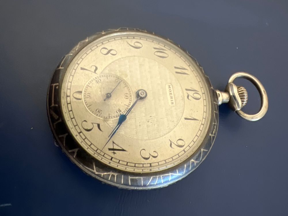 Moeris Taschenuhr echt Silber 49mm (Gebraucht) in Pfeffingen für CHF 68 – mit Lieferung auf ...