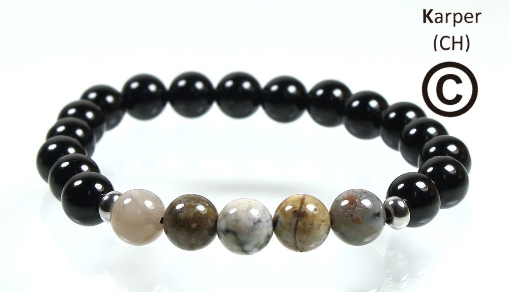 Achat, Ozean Jasis / Agate, Jaspe Océane, 8-8.5 mm (Neu und originalverpackt) in Neuchâtel für ...