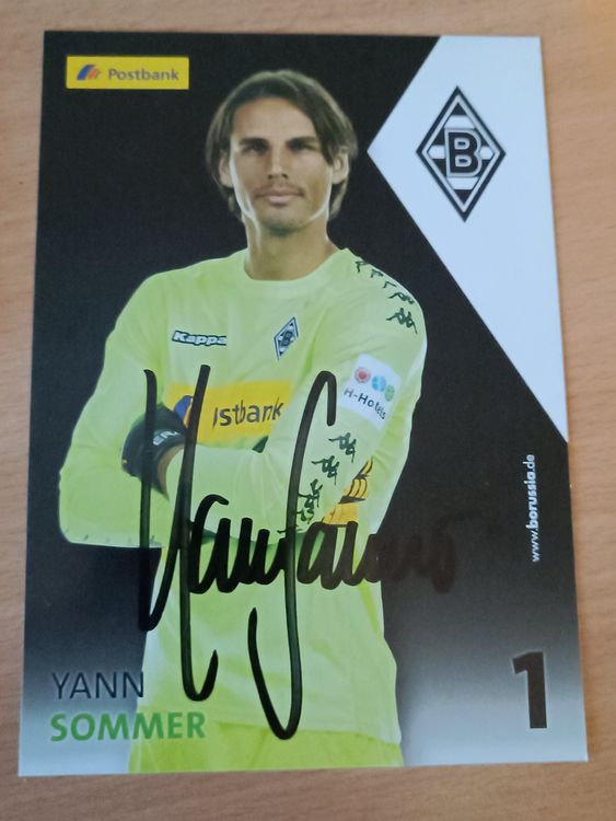Yann Sommer - original Autogramm | Kaufen auf Ricardo