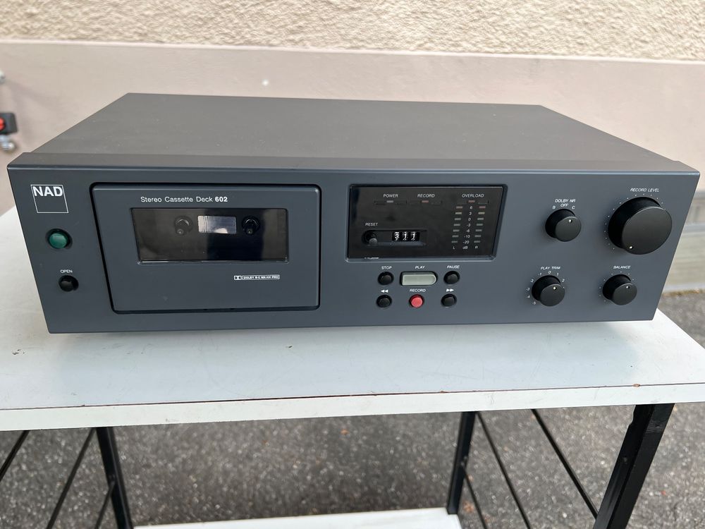 NAD 602 Cassettendeck - Nostalgie pur, Top Zustand! (Gebraucht) in Gebenstorf für CHF 80 – mit ...
