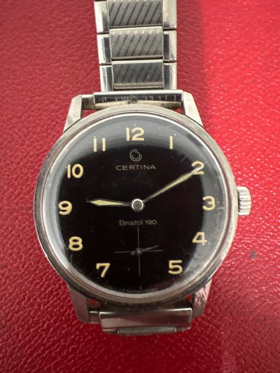 Certina Bristol 190 Handaufzug 34 mm Rarrrr | Kaufen auf Ricardo
