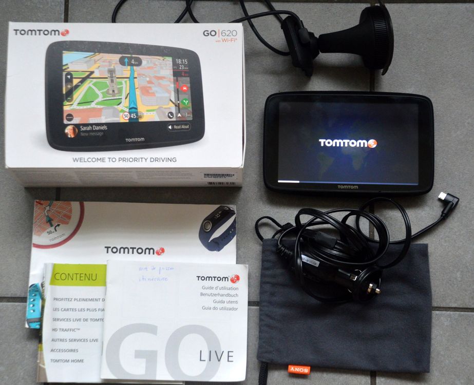 GPS TomTom Go 620 WiFi 6" (D'occasion) à Collonges pour CHF 92 – avec livraison | Acheter sur ...