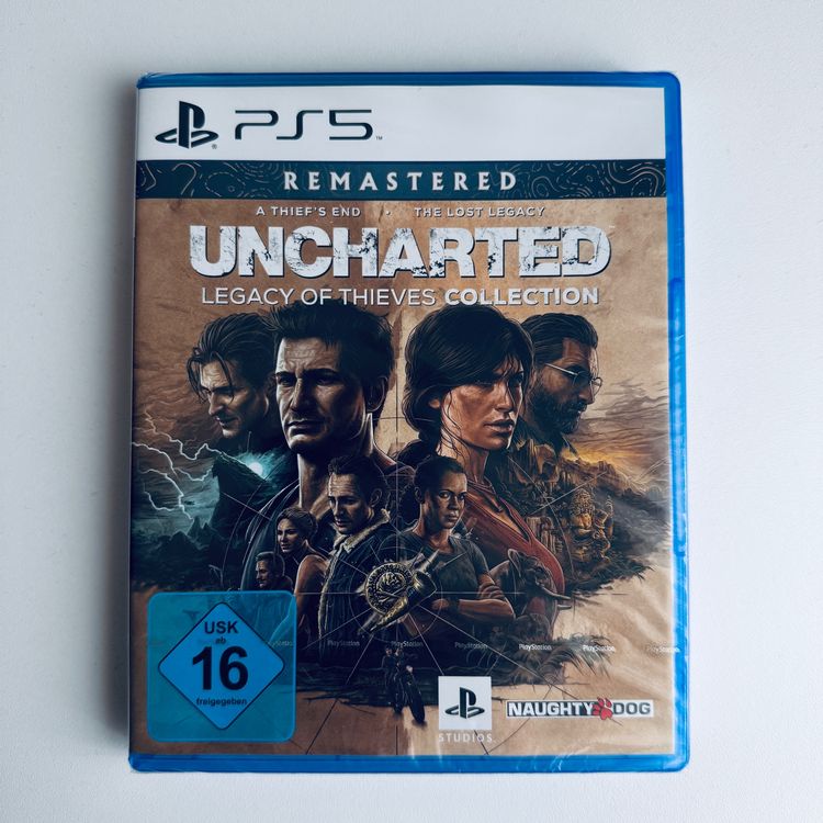 Uncharted: Legacy of Thieves Collection für PS5 Fabrikneu (Neu und originalverpackt) in Basel ...
