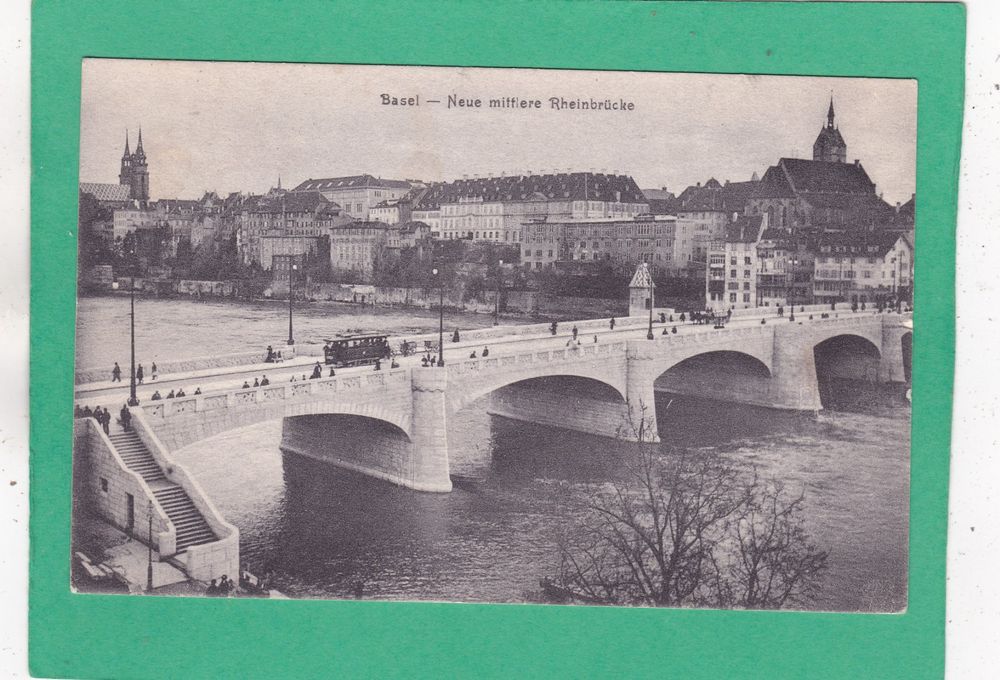Basel Neue mittlere Rheinbrücke 1907 (Gebraucht) in Herisau für CHF 1 – mit Lieferung auf ...