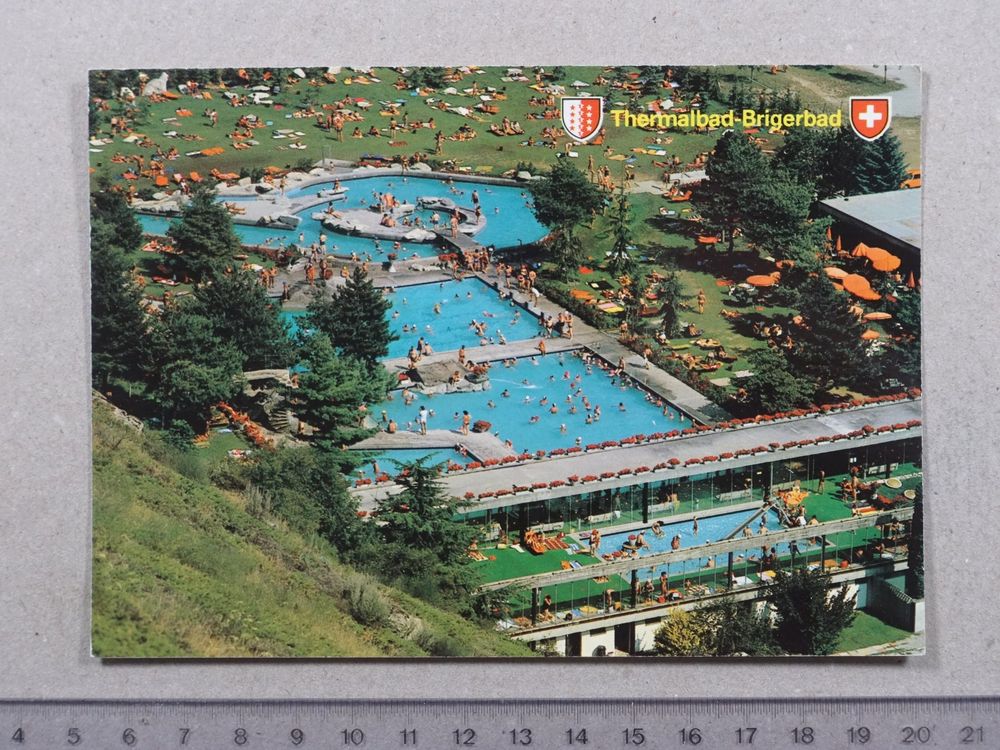 Brigerbad, Thermalbad, Schwimmbad ,1982, Brig (Gebraucht) in Lenzburg für CHF 2 – mit Lieferung ...