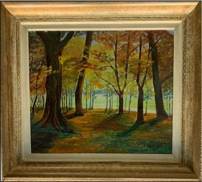 Grosses Landschaftsgemälde E.Horisberger 1937 (Gebraucht) in für CHF 50 ...