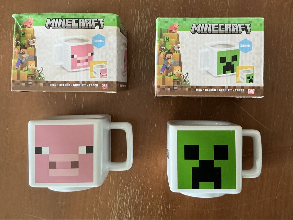 2 tazze MINECRAFT (Nuovo e nell'imballaggio originale) a Paradiso per CHF 30 – con consegna ...