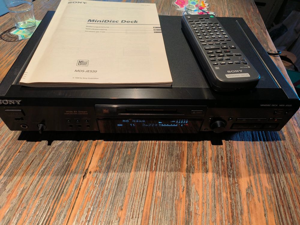 Mini Disc Player Sony MDS-JE520 | Kaufen auf Ricardo