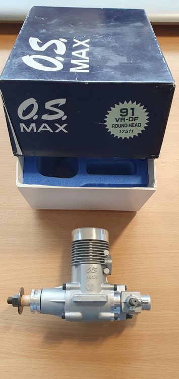 Modellmotor O.S.Max 91 VR-DF Round Head No. 17511 (Neu (gemäss Beschreibung)) in Grosswangen für ...