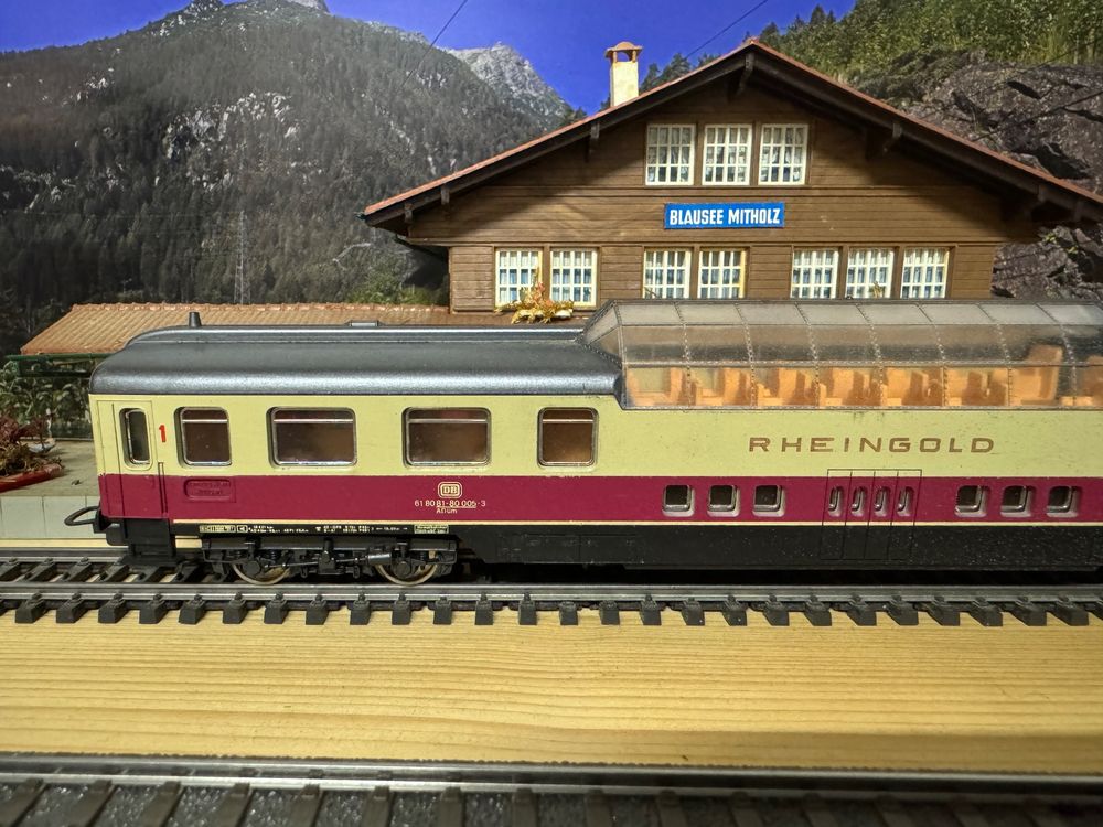 LIMA H0 9170 - DB Rheingold Panoramawagen 61 80 81-80 005-3 (Gebraucht ...