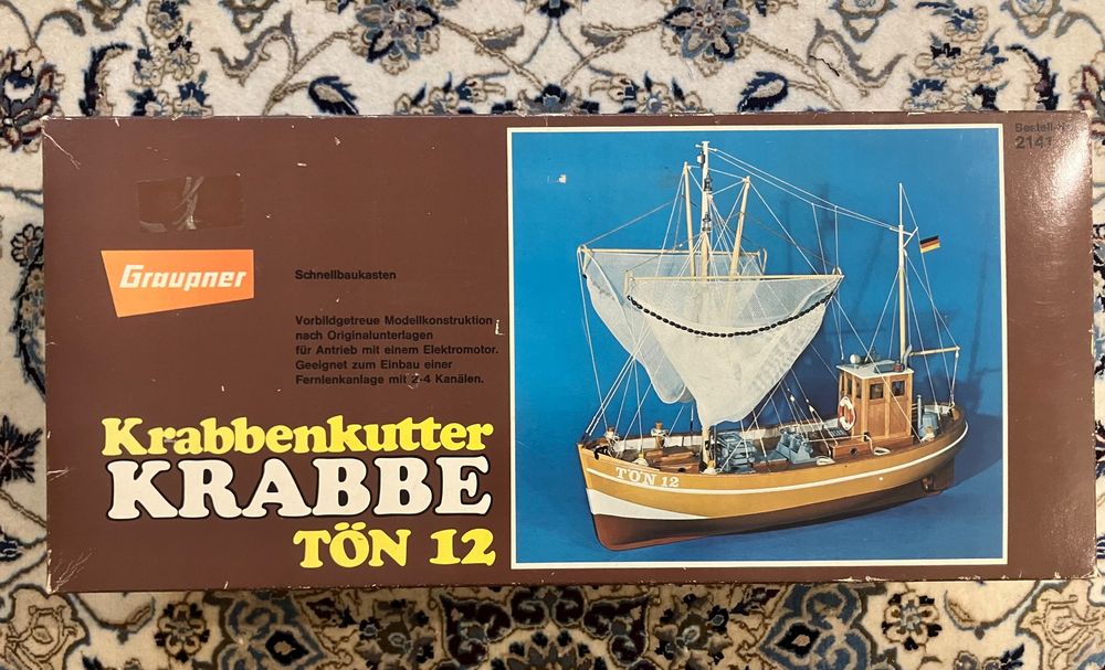 Graupner Modell Schiff Bausatz KRABBE TÖN 1:25 (Gebraucht) in Schlieren ...