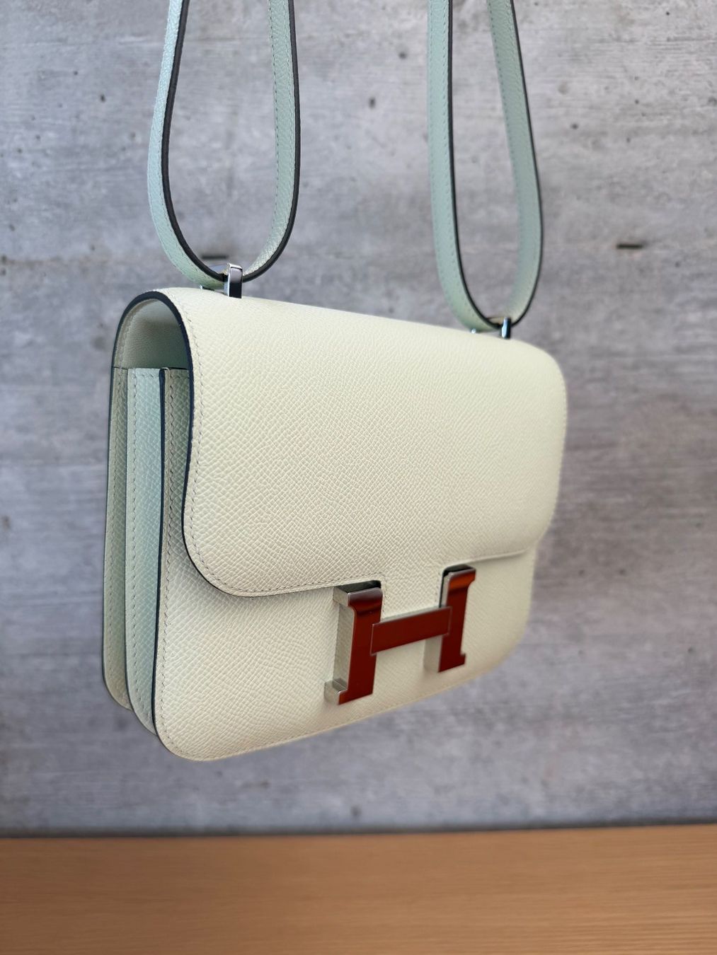 Hermès Constance Mini - Epsom - Vert Fizz (0S) (D'occasion) à St-George ...