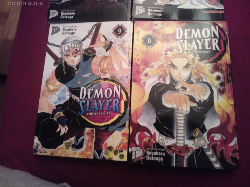 Demon Slayer Manga, Band 8, 9, 10 & 11 MANGA CULT!!! (Gebraucht) in ...