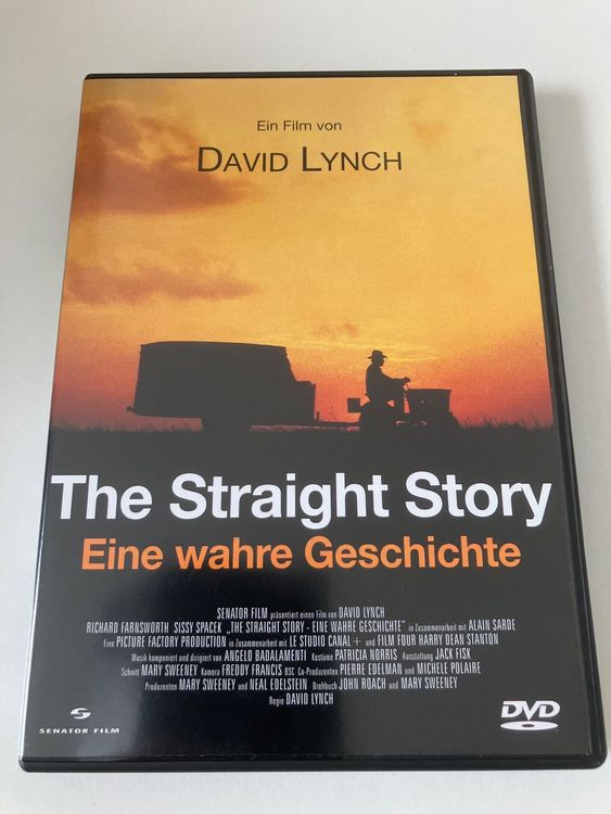 The Straight Story (Dvd) David Lynch, Richard Farnsworth (Gebraucht) in ...
