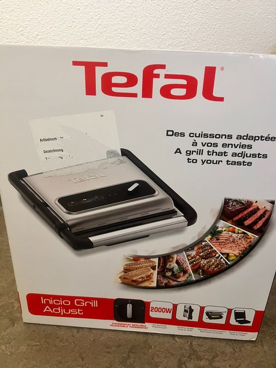 Tefal Inicio Grill Adjust / Kompaktgrill | Kaufen auf Ricardo