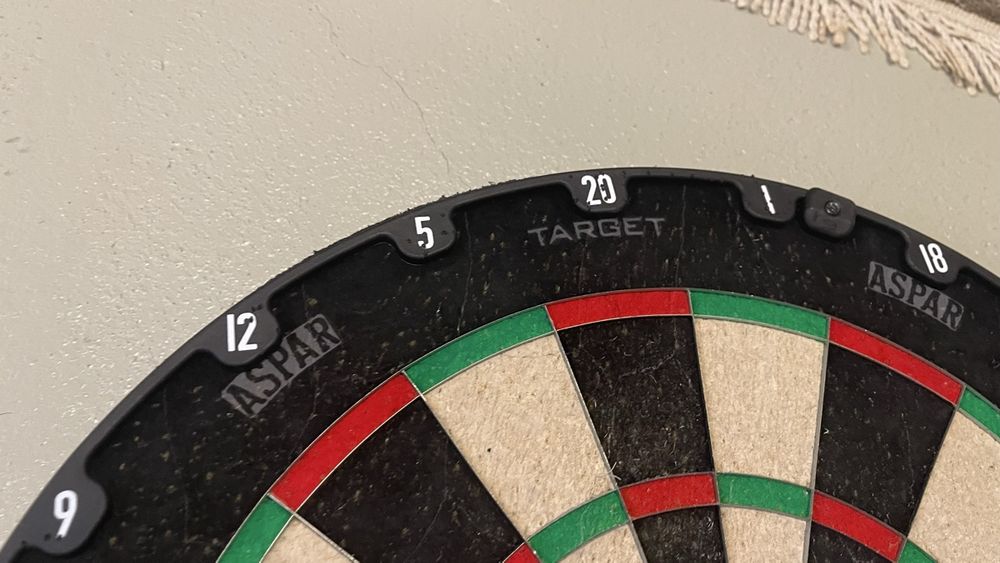 Dart Set Target Aspar, inkl. Board und Zubehör, Neu! (Gebraucht) in ...